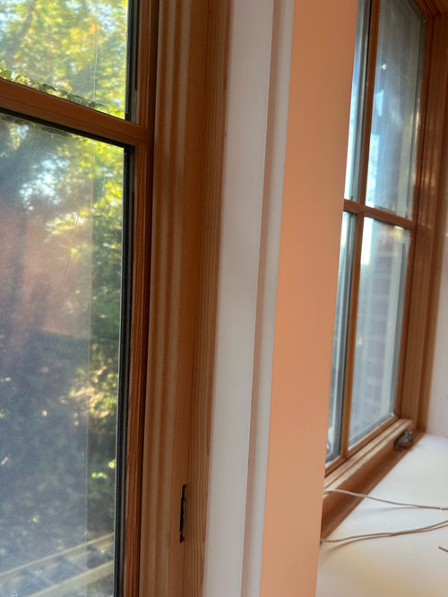 Wood Windows/painted trim, what should jamb be?