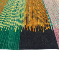 Modern Flatweave Ece Ivory/Light Green Rug, 5'9x8'4, 5'9x8'4 ...