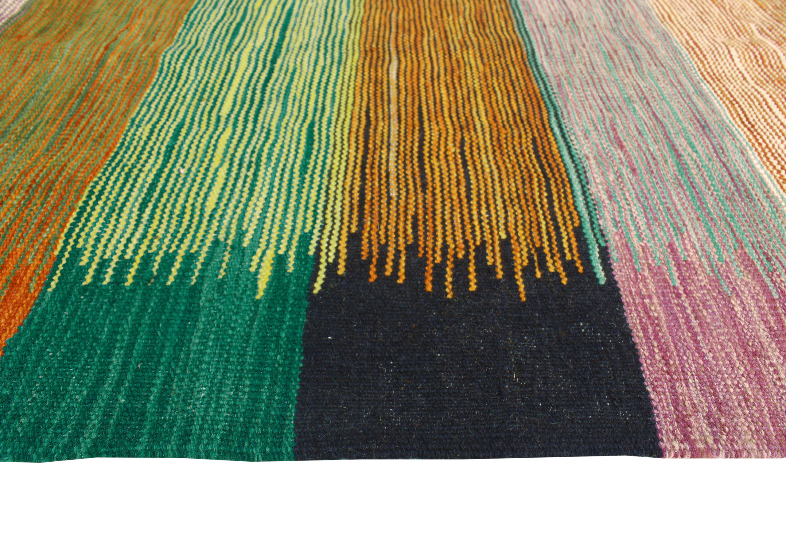 Modern Flatweave Ece Ivory/Light Green Rug, 5'9x8'4, 5'9x8'4 ...