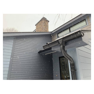 Painted Steel Gutter System - Traditional - Exterior - New York - by ...