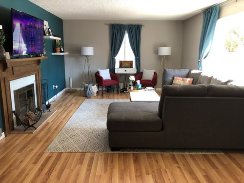 Design Help - long living room with fireplace on long wall | Houzz Forum