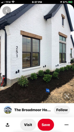 I’m adding faux cedar headers above windows