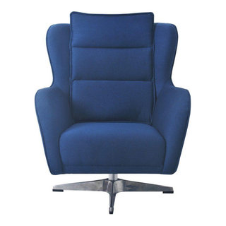 Revolve Swivel Chair Blue - Contemporary - Armchairs And Accent Chairs ...