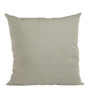 Light Grey Solid Shiny Velvet Luxury Throw Pillow, Double sided 26"x26 ...