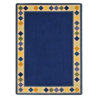 Kid Essentials, Early Childhood Delightful Diamonds Rug, 5'4" x 7'8 ...