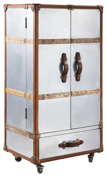Aviator Wine Cabinet - Traditional - Wine And Bar Cabinets - by AFB ...