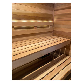 Cedar Interior - Basement - Minneapolis - by Voyageur Custom Saunas | Houzz