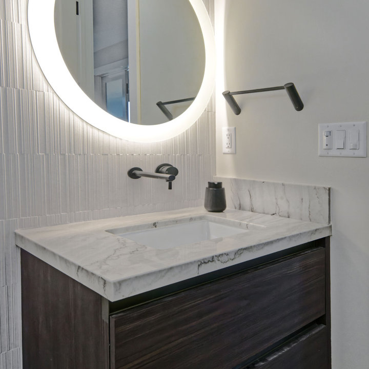 75 Wall Paneling Powder Room Ideas You'll Love - March, 2026 | Houzz