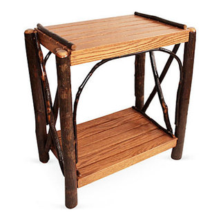 Double Cross Table - Rustic - Side Tables And End Tables - by Genesee ...