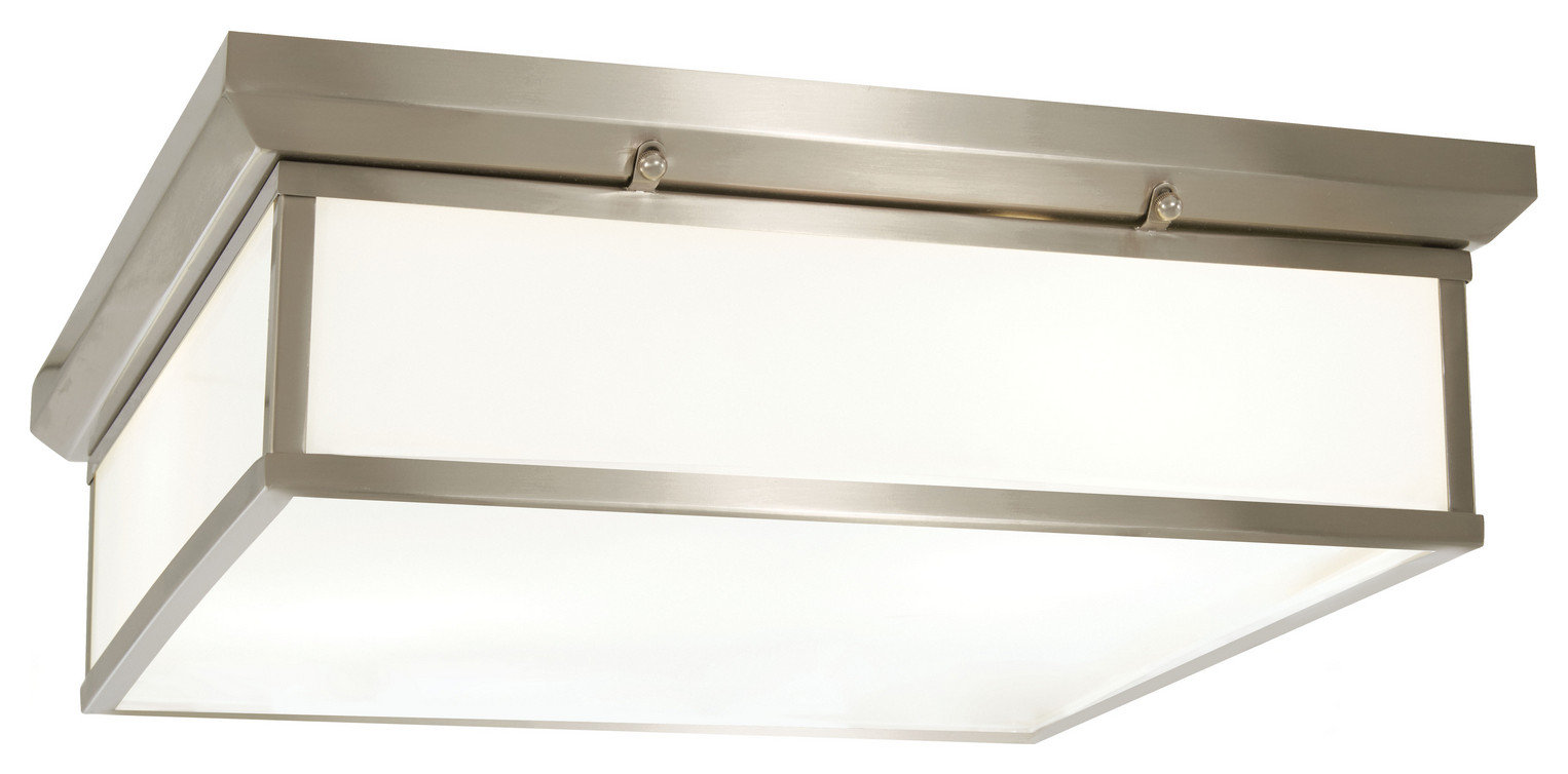 Minka-Lavery 6917-84 5 Light Flush Mount Brushed Nickel - Traditional ...