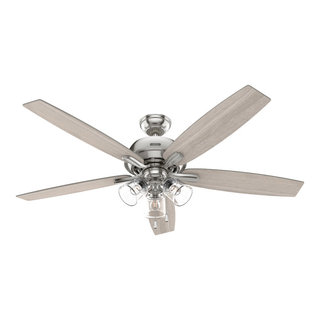 Hunter 60" Dondra Ceiling Fan, LED Kit, Pull Chain - Traditional ...
