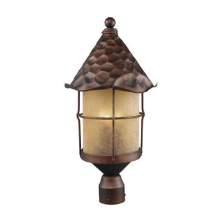 Rustica 3-Light Outdoor Post Mount - Rustic - Post Lights - by ...