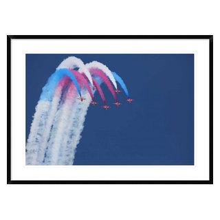 "Red Arrows" Artwork, 42"x30.1" - Contemporary - Prints And Posters ...