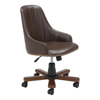 Gables Office Chair Brown - Transitional - Office Chairs - by StudioLX ...
