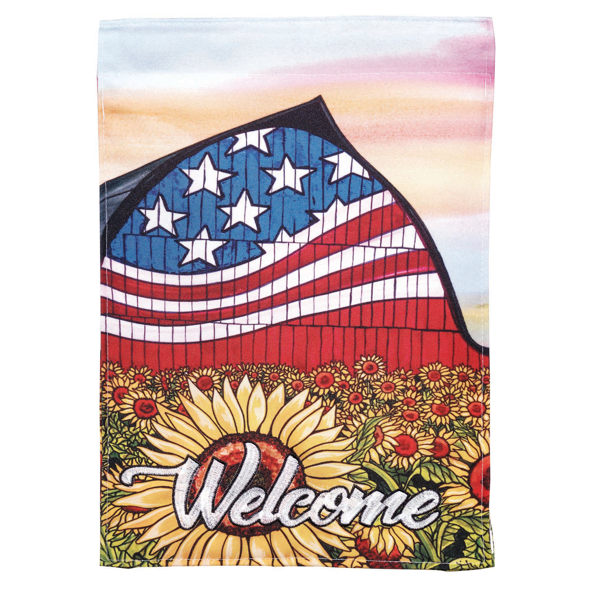 Flg Dapp Americana Barn Poly/Prt Garden - Flags And Flagpoles - by New ...