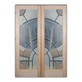 Interior Prehung Door or Interior Slab Door - Matrix Arcs - Primed - 28 ...