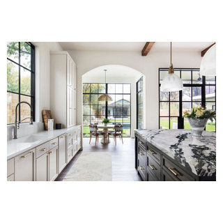 Modern Spanish Revival Kitchen - Transitional - Austin - by Kelley ...