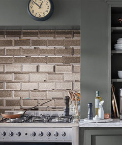 Help please, mirrored metro tiles for kitchen splashback | Houzz UK