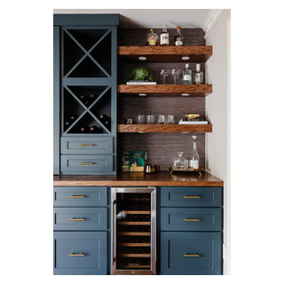 M Streets - Modern - Home Bar - Dallas - by Karia Designs | Houzz