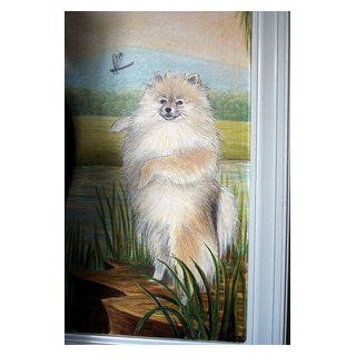 Peter Rabbit Mural inspired by Beatrix Potter - Contemporary - Atlanta ...