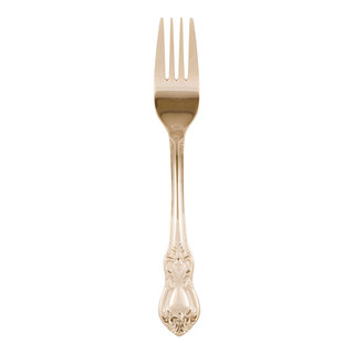 Crown Royal Dinner Forks, Set of 6, 1''x6.25'' - Traditional - Forks ...