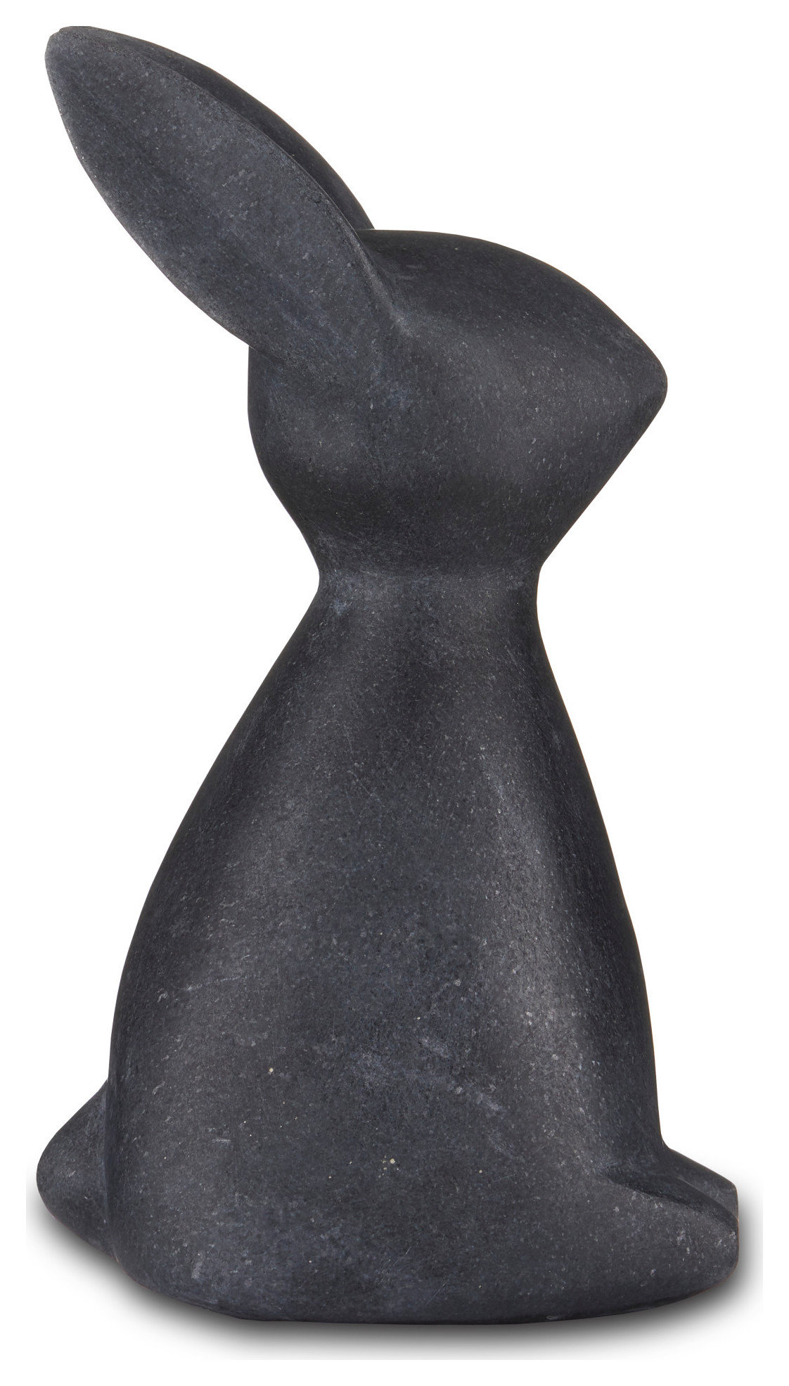 Black Marble Rabbit - Farmhouse - Decorative Objects And Figurines - by ...