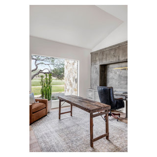Modern Homestead Home Office - Farmhouse - Home Office - Austin - by ...