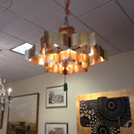 Metal 3-Tier Light Fixture - Contemporary - Chandeliers - by Design Living