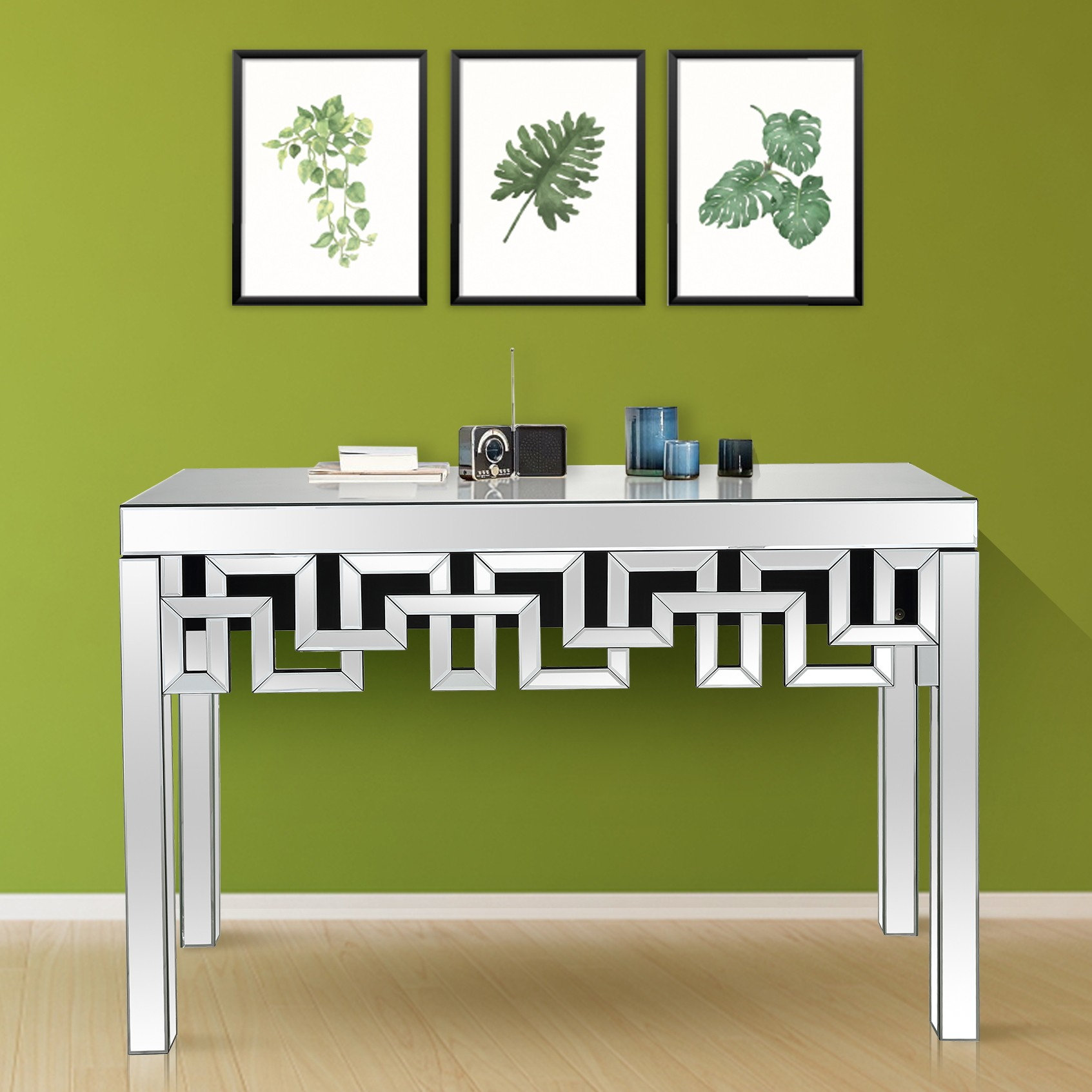 Greek Key Console Table - Contemporary - Console Tables - by USTRADEENT ...