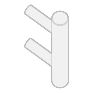 Handle Modern Tubular 2 5in - Transitional - Cabinet And Drawer Handle ...