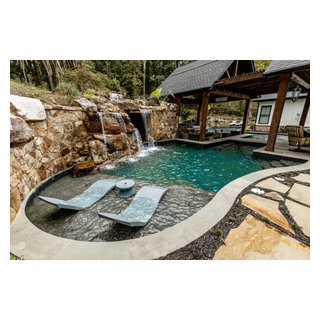 Free Form Swimming Pool: Dive into Timeless Elegance - Traditional ...