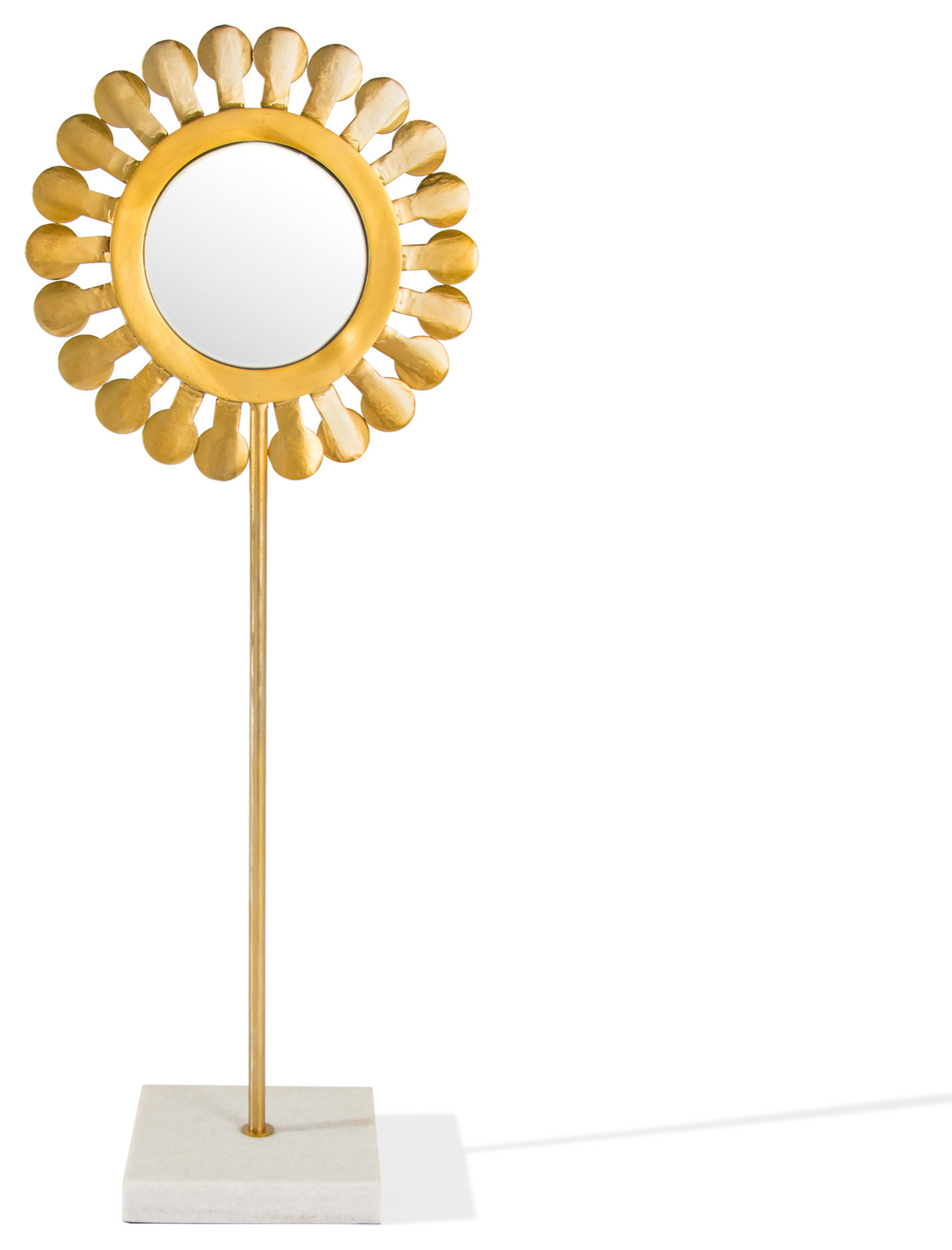 Daisy Flower Mirror - Contemporary - Wall Mirrors - by Gold Leaf Design ...