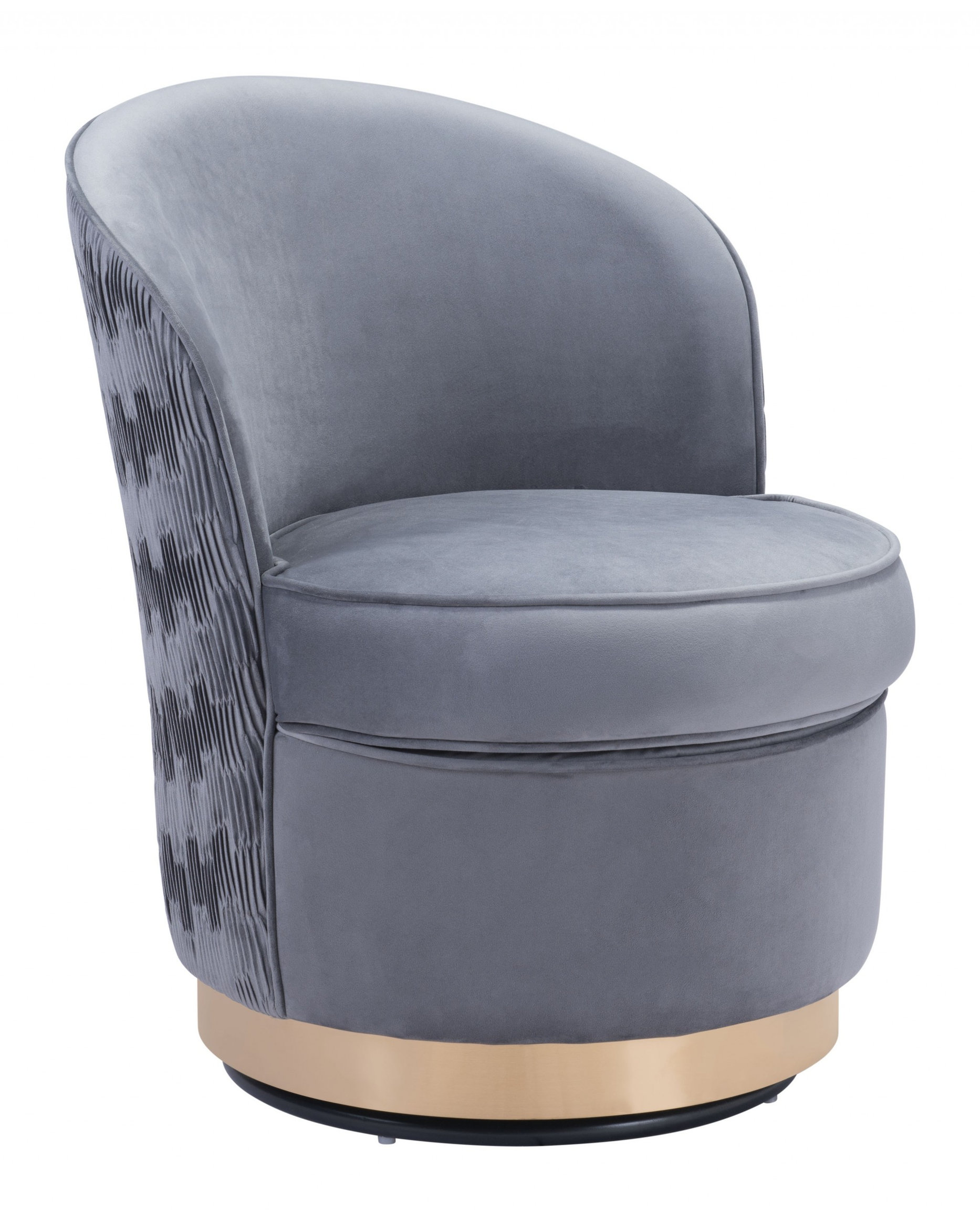 Zelda Accent Chair Gray - Contemporary - Armchairs And Accent Chairs ...