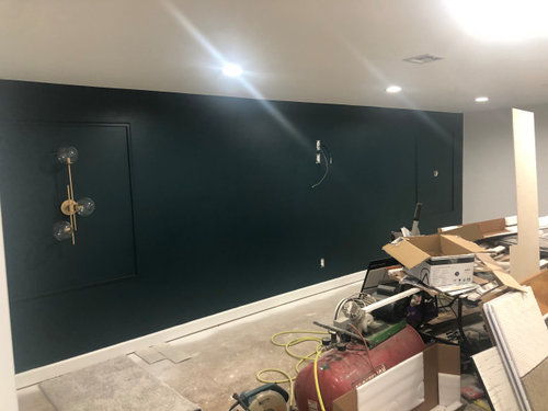 Paint color ideas for contemp/moody tv room: please share!