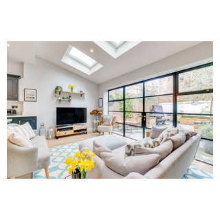 Clapham Ground Floor Flat - Contemporary - Living Room - London - by ...