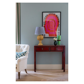 Living room - view on entry - Victorian - Living Room - London - by ...