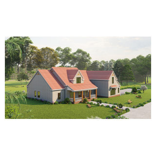 AERIAL VIEW - Farmhouse - Exterior - Other - by Archimple LLC | Houzz