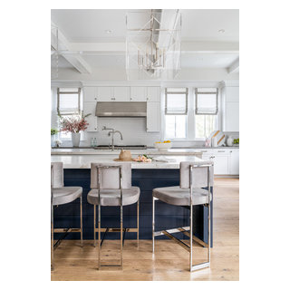 Farmhouse Glam - Contemporary - Kitchen - Los Angeles - by Kimberley ...