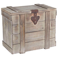 Antiqued Decorative Trunk - Farmhouse - Decorative Trunks - by ...