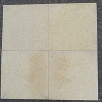 Ramon Bone Limestone Tiles, Honed Finish, 12"x12", Set of 40 ...