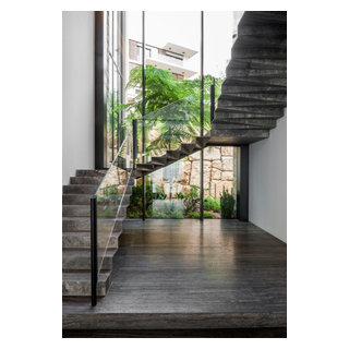 Flying stair way - Modern - Staircase - Other - by Ultimate Stones ...