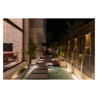 A Modern Indian Dwelling - Indian - Pool - Other - by Design Square | Houzz