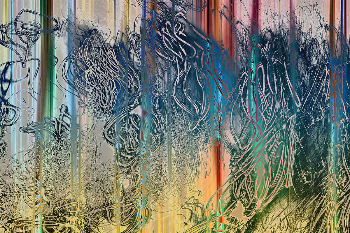 Modern Abstract Fine Art Canvas Print, Any Size, 30x20 - Contemporary ...