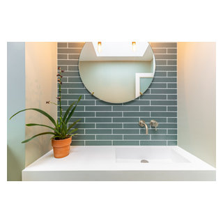Mid Century Modern home - Midcentury - Powder Room - London - by Urban ...