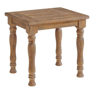 Highland Wooden Turned Leg End Table, Sandwash - Traditional - Side ...