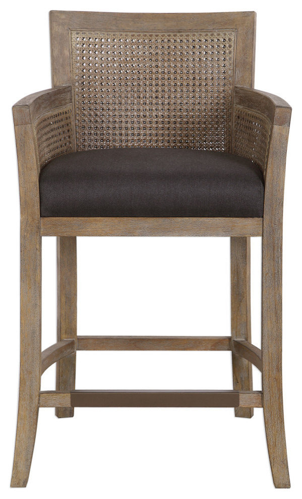 Uttermost Encore Counter Stool - Tropical - Bar Stools And Counter ...
