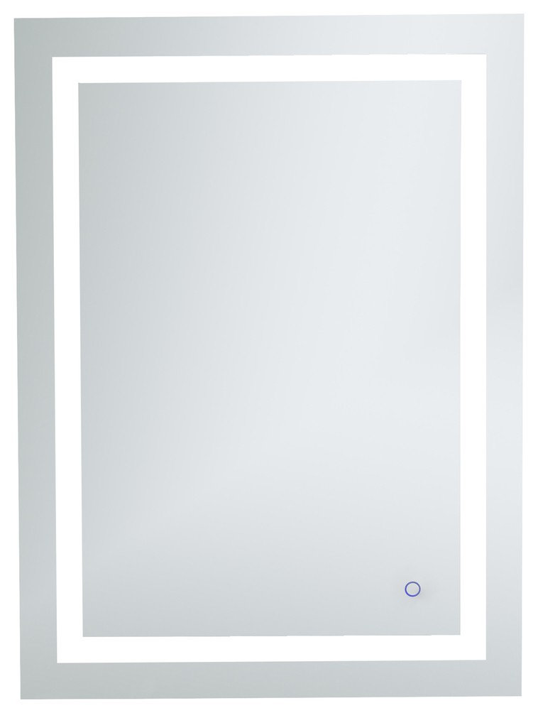 Elegant Decor Helios 27In X 36In Hardwired LED Mirror - Modern ...
