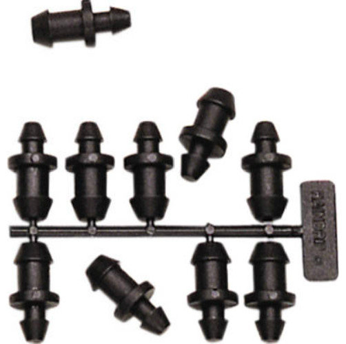 Raindrip 646050B Double Hole Plug, 50-Pack - Watering And Irrigation ...