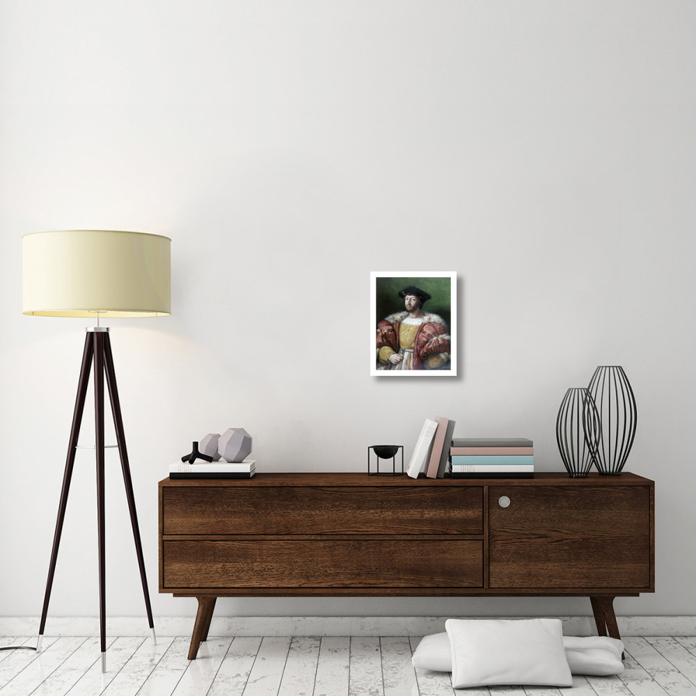 "Portrait of Lorenzo De'Medici" Digital Paper Print by Raphael, 15"x18 ...