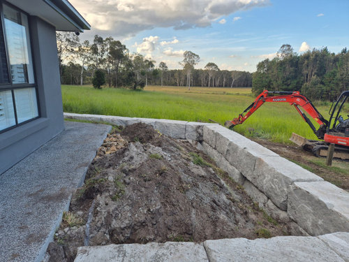 Front retaining wall issues | Houzz AU